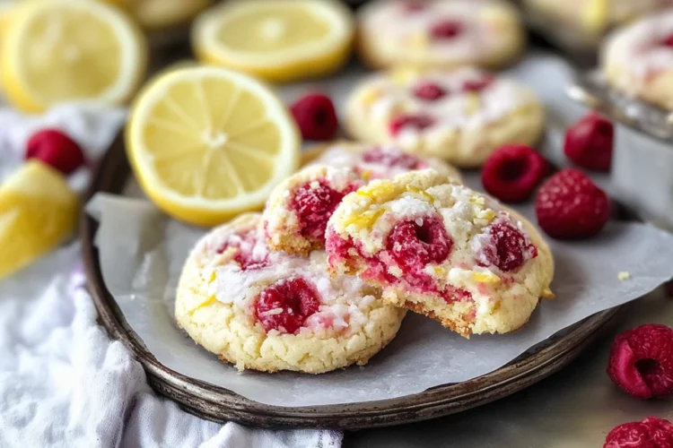 Lemon Raspberry Cookies: A Burst of Sunshine in Every Bite - Flavor Smile