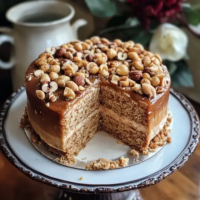 Egyptian Hazelnut Cake - Flavor Smile