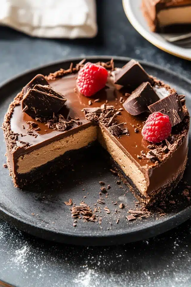 CHOCOLATE MOUSSE TART - Flavor Smile