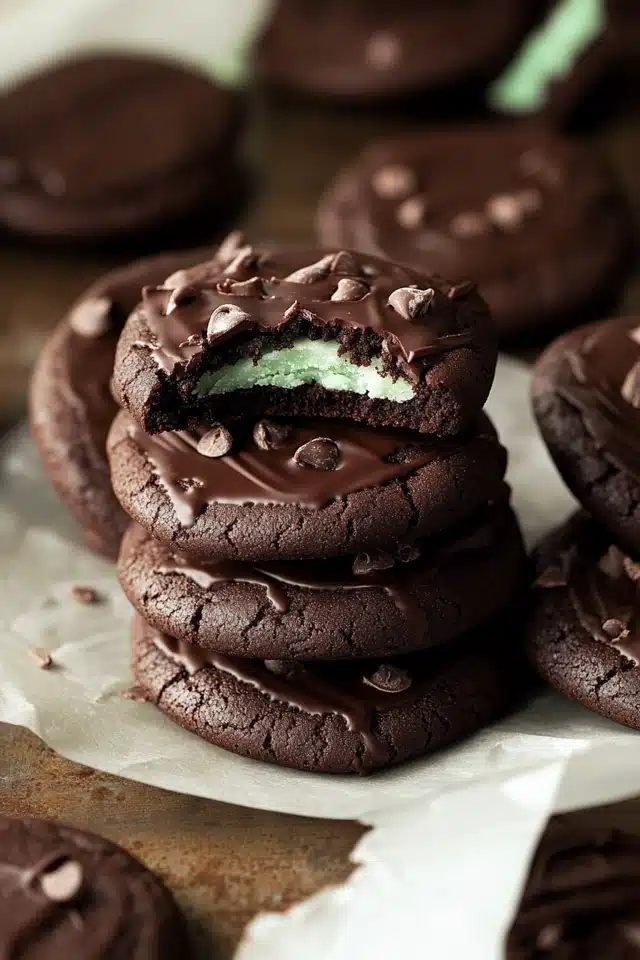The Cozy Magic of Chocolate Mint Cookies - Flavor Smile