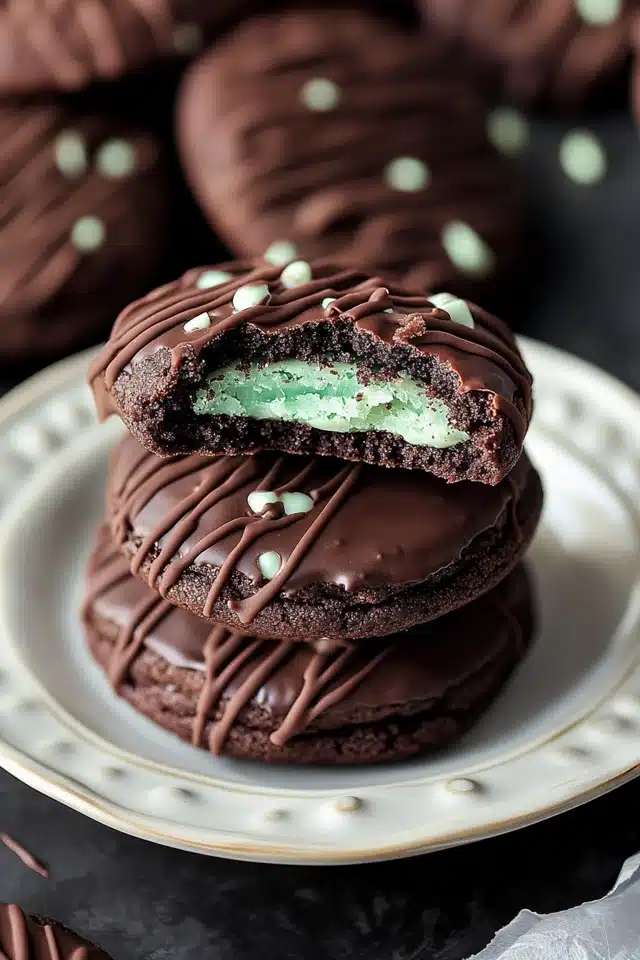 The Cozy Magic of Chocolate Mint Cookies - Flavor Smile