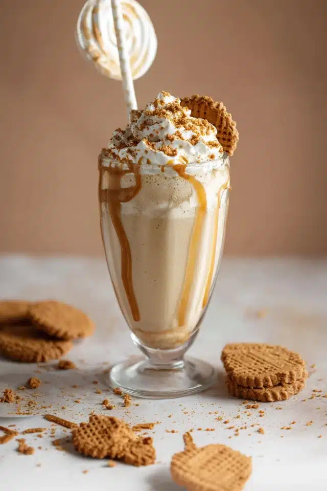 Biscoff Milkshake - Flavor Smile