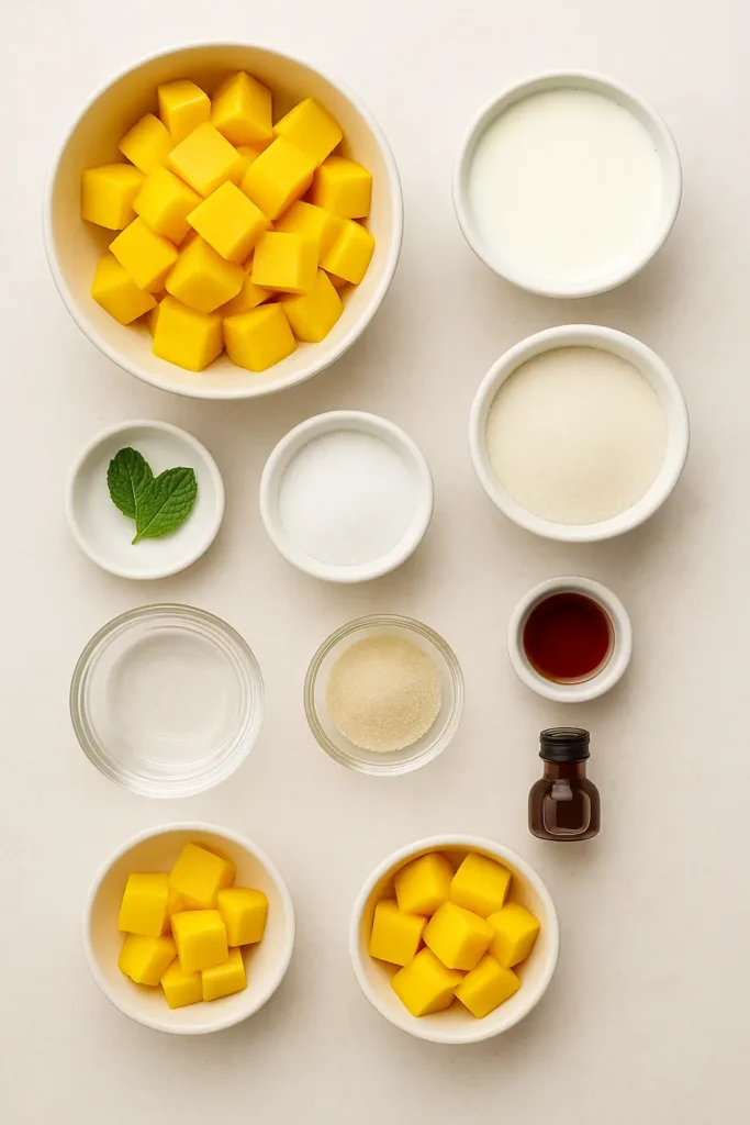 Delicious Mango Pudding - Flavor Smile