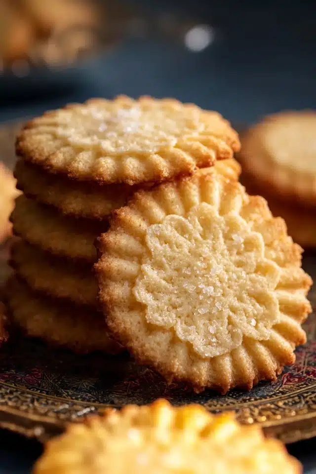 French Salted Butter Cookies - Flavor Smile