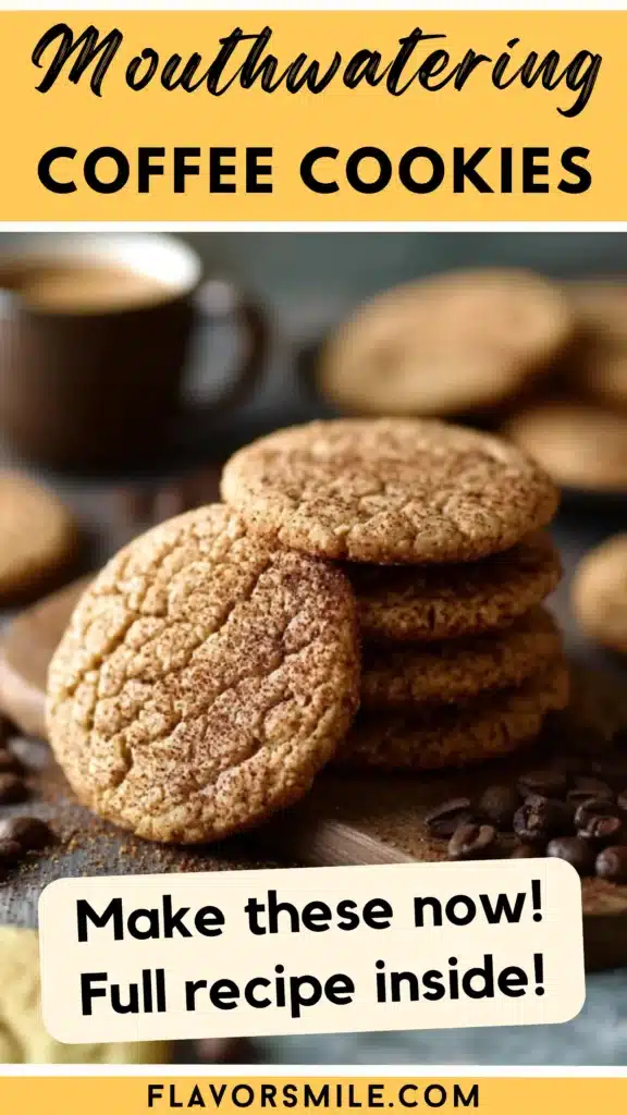 Coffee Cookies - Flavor Smile