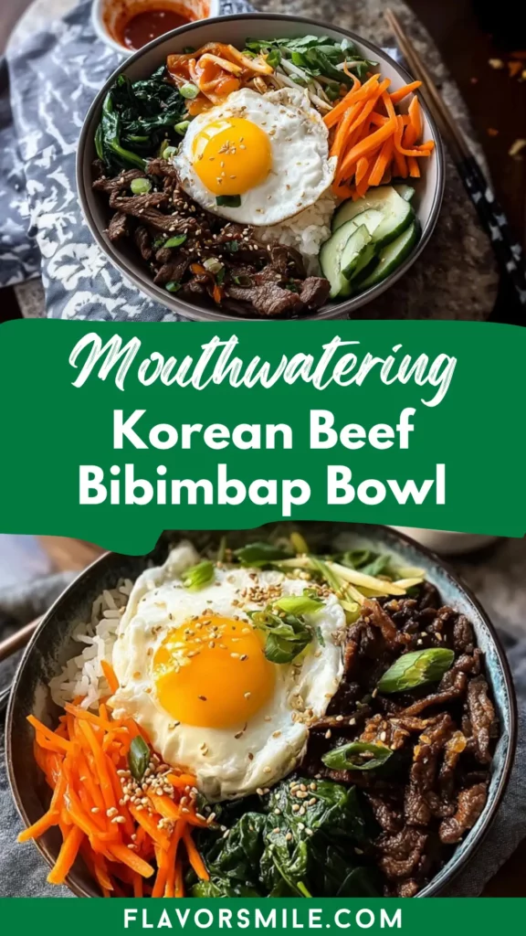 Korean Beef Bibimbap Bowl: A Harmonious Fusion of Flavors - Flavor Smile