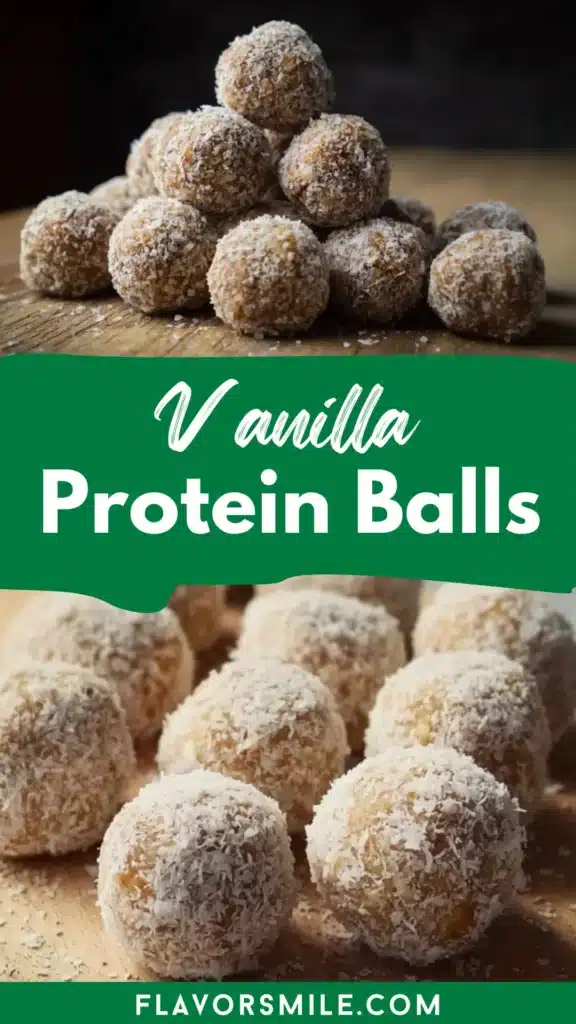 Vanilla Protein Balls - Flavor Smile