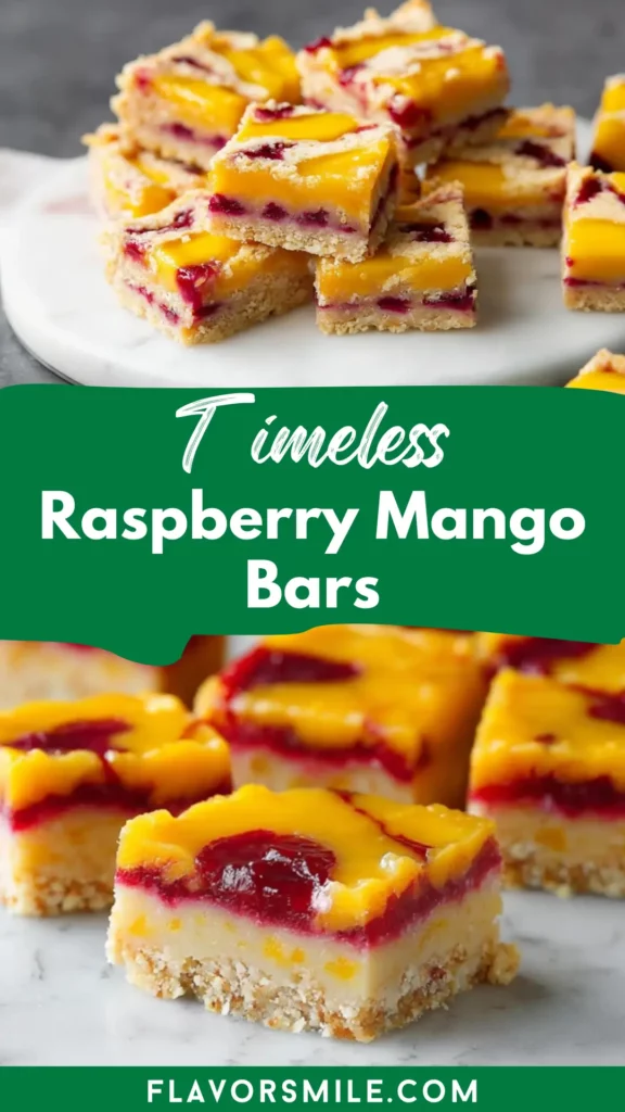 Raspberry Mango Bars - Flavor Smile