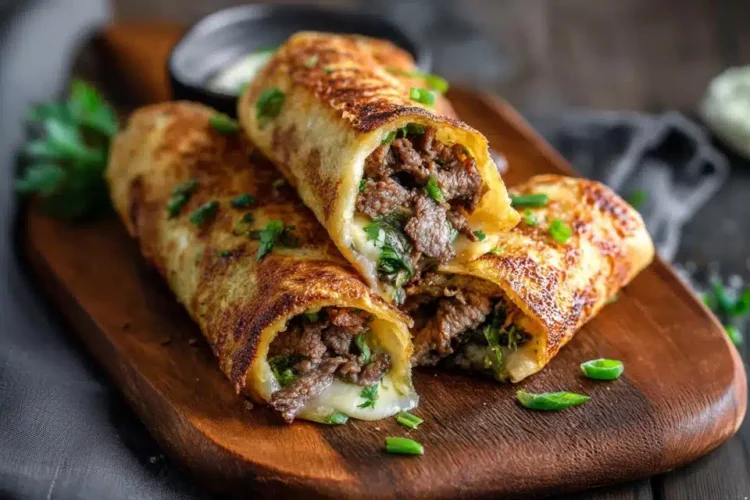 Keto Philly Cheesesteak Rolls - Flavor Smile
