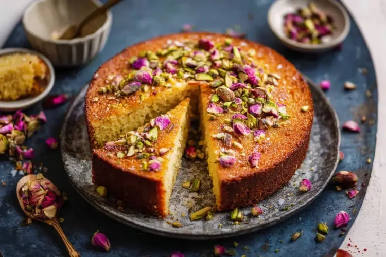 Persian Love Cake (Gluten-Free) - Flavor Smile