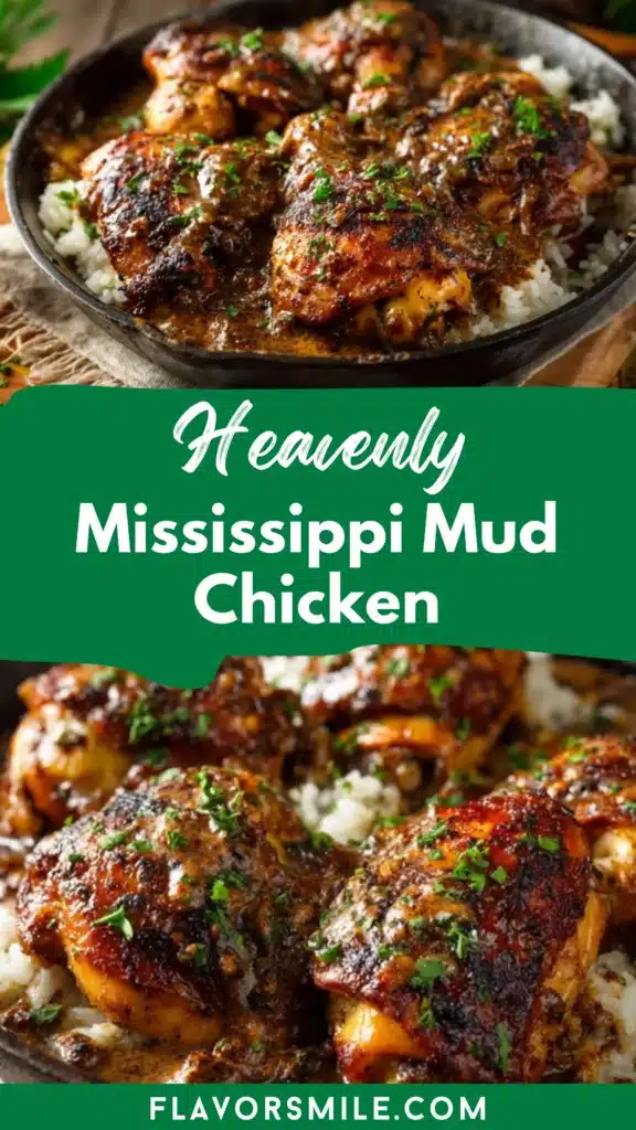 Mississippi Mud Chicken - Flavor Smile