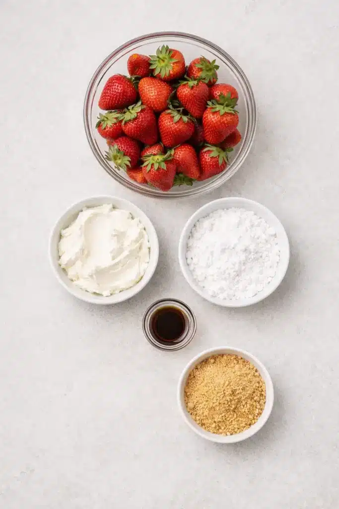 Deviled Strawberries - Flavor Smile