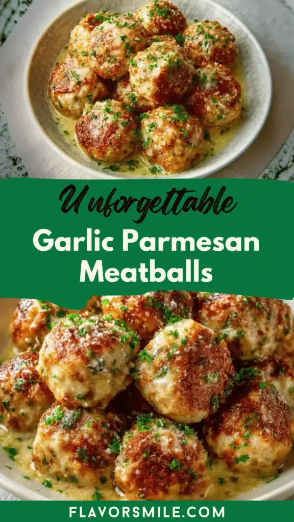 Garlic Parmesan Meatballs : A Must-Try Delight - Flavor Smile