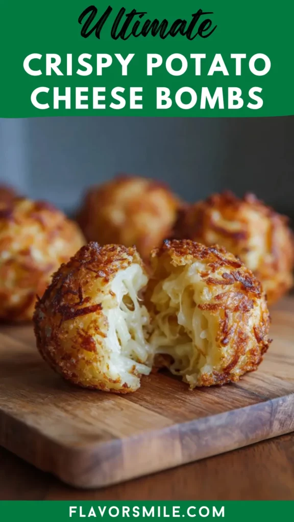 Crispy Potato Cheese Bombs: A Golden Snack Worth Sharing - Flavor Smile