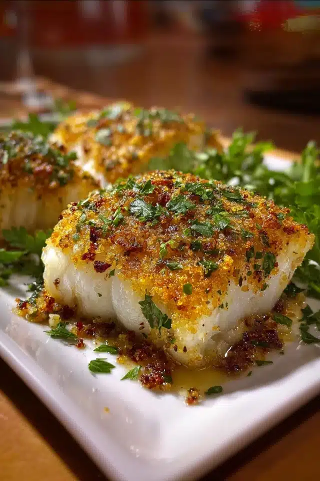Boston Baked Cod - Flavor Smile